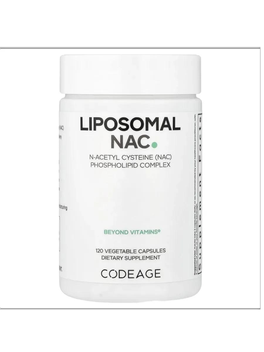 Codeage Liposomal NAC 120 capsules (450 mg in 1 capsule) | Buy Now with ...