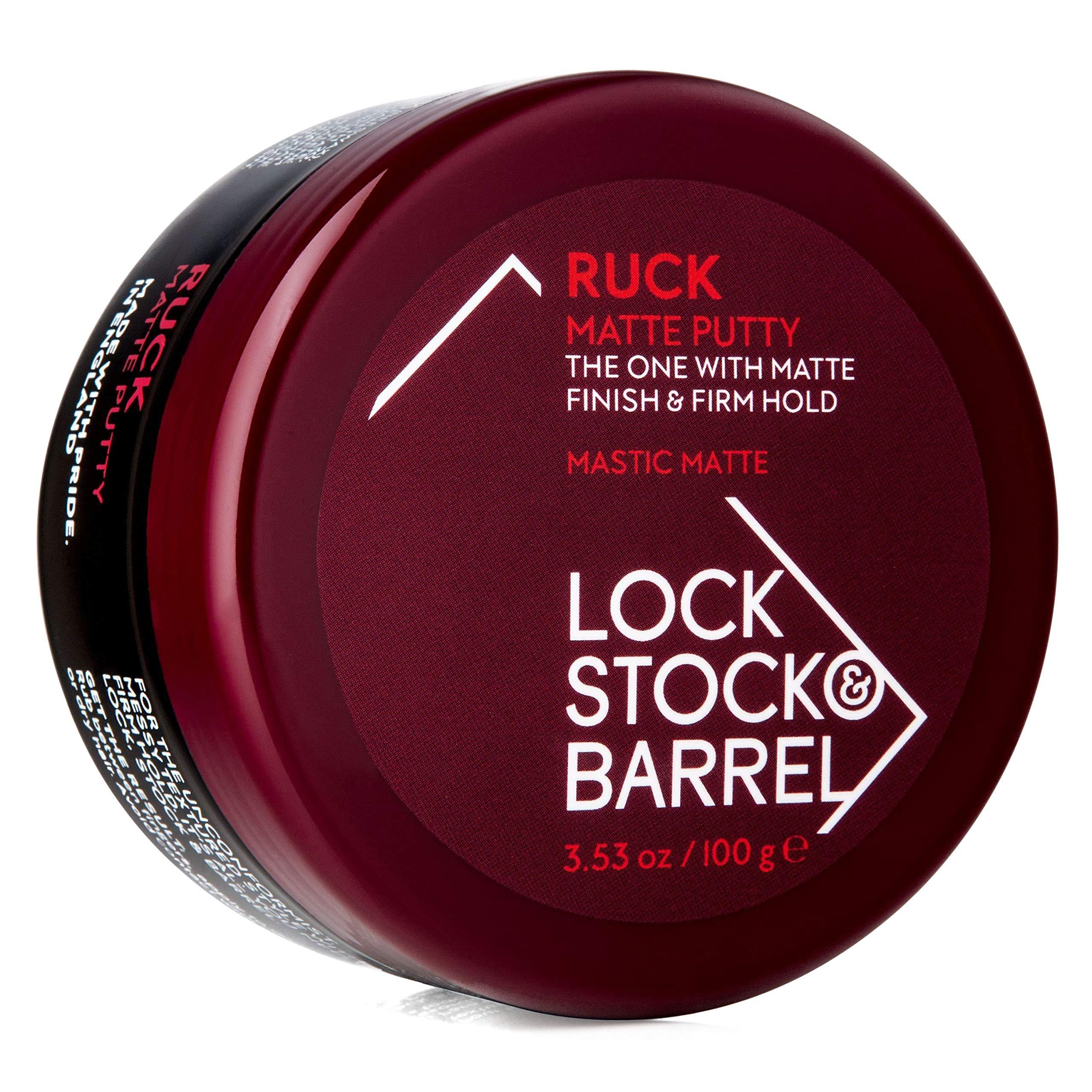 Lock Stock & Barrel Ruck Matte Putty 100g - Strong Hold Styling Putty ...
