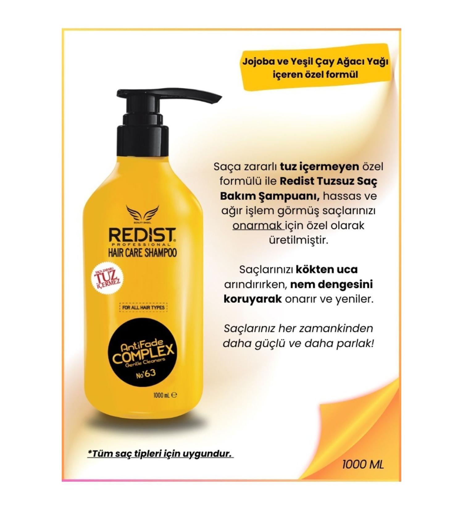Redist Effective Against Sensitive and Damaged Hair Salt-Free & Sulfate ...