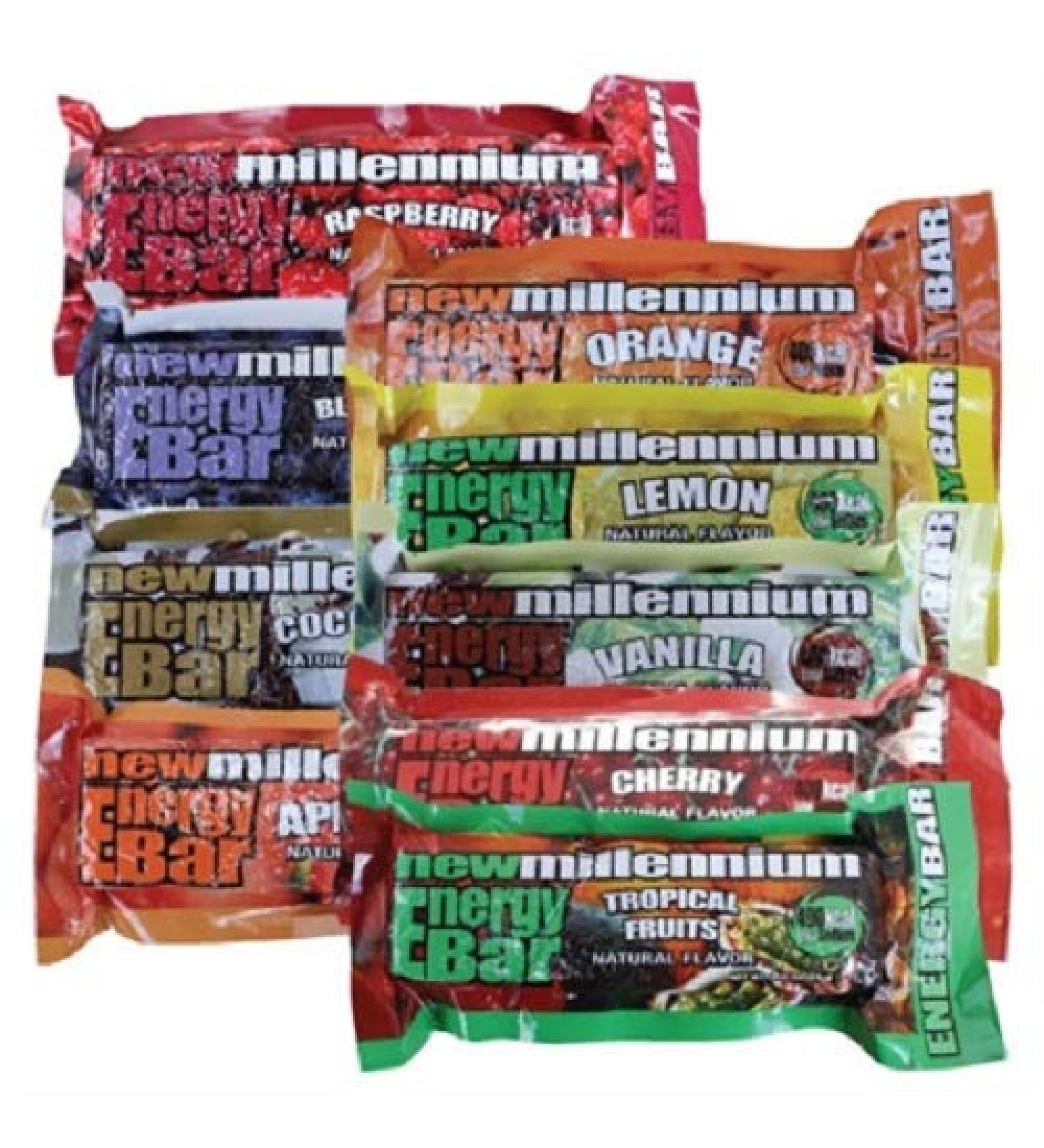 Survival Food Ration Millennium Assorted Energy Bars 6-Pack | 5-Year ...