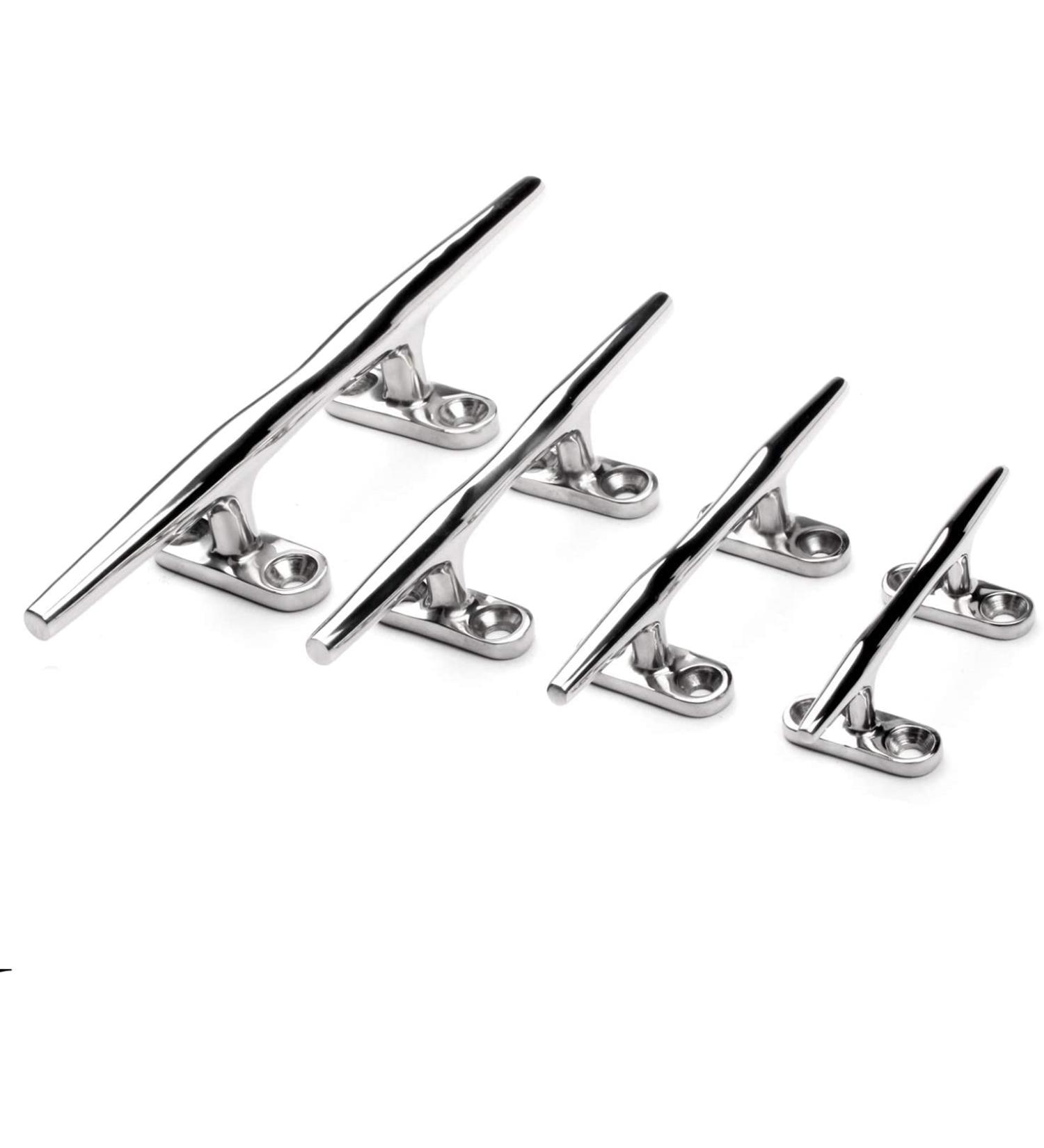 Stainless Steel Cleats 4 Inch 316 Stainless Steel Open Base Cleats (4 ...