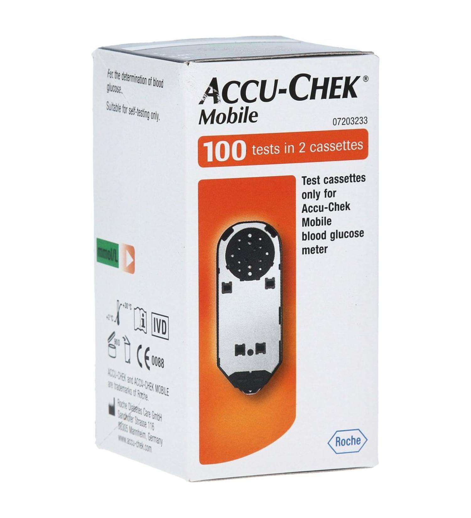 Buy Accu-Chek Mobile Test Cassette Plasma II - Fast International ...