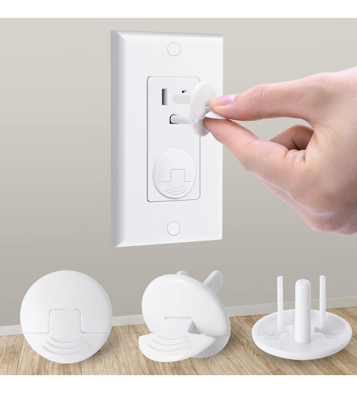 Plug Protectors Baby Proof Child Be Safe Outlet Cover - Baby Proof ...