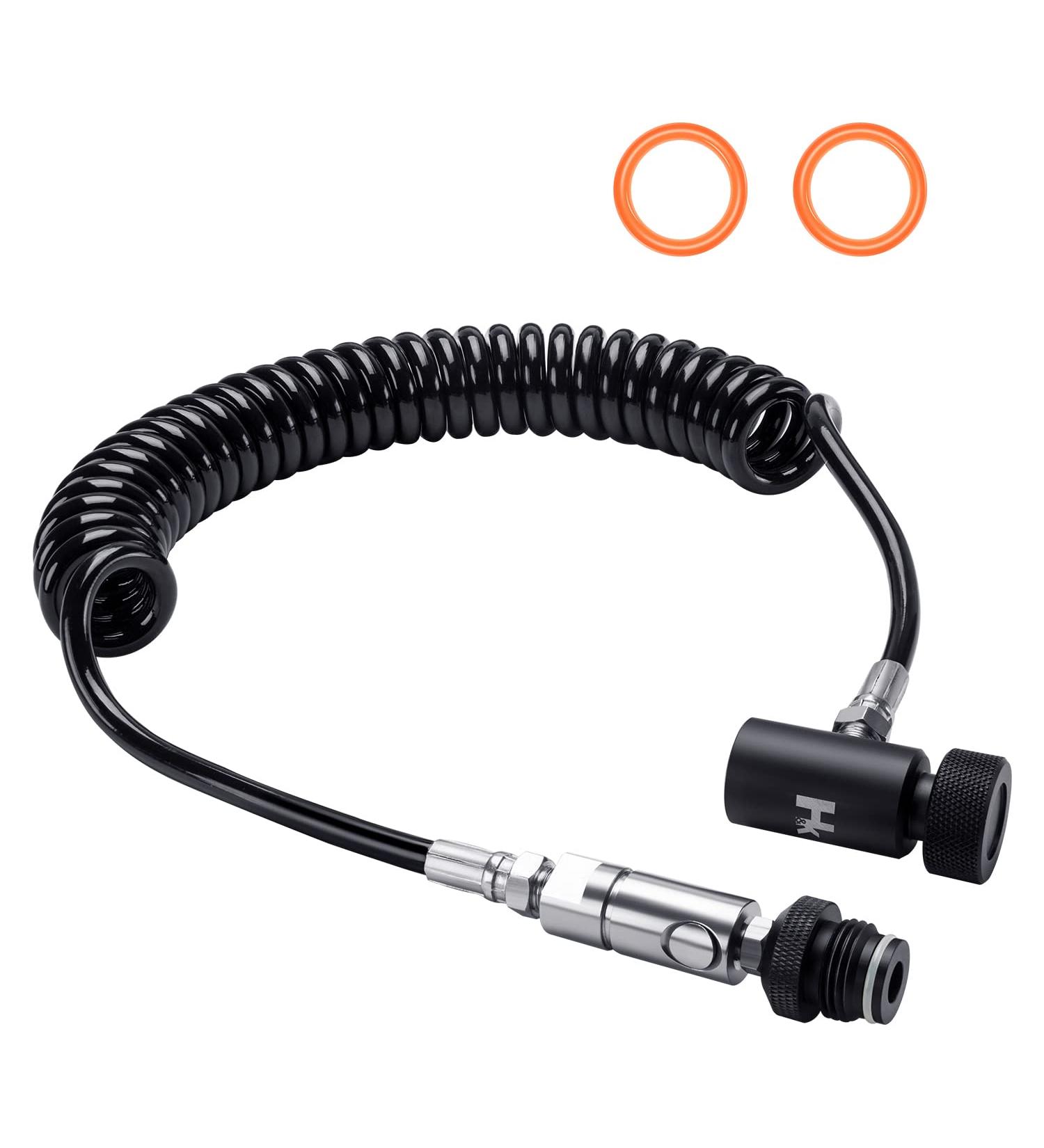 Remote Line Paintball G7 Paintball Coiled Remote Line For HPA/CO2 Tanks ...
