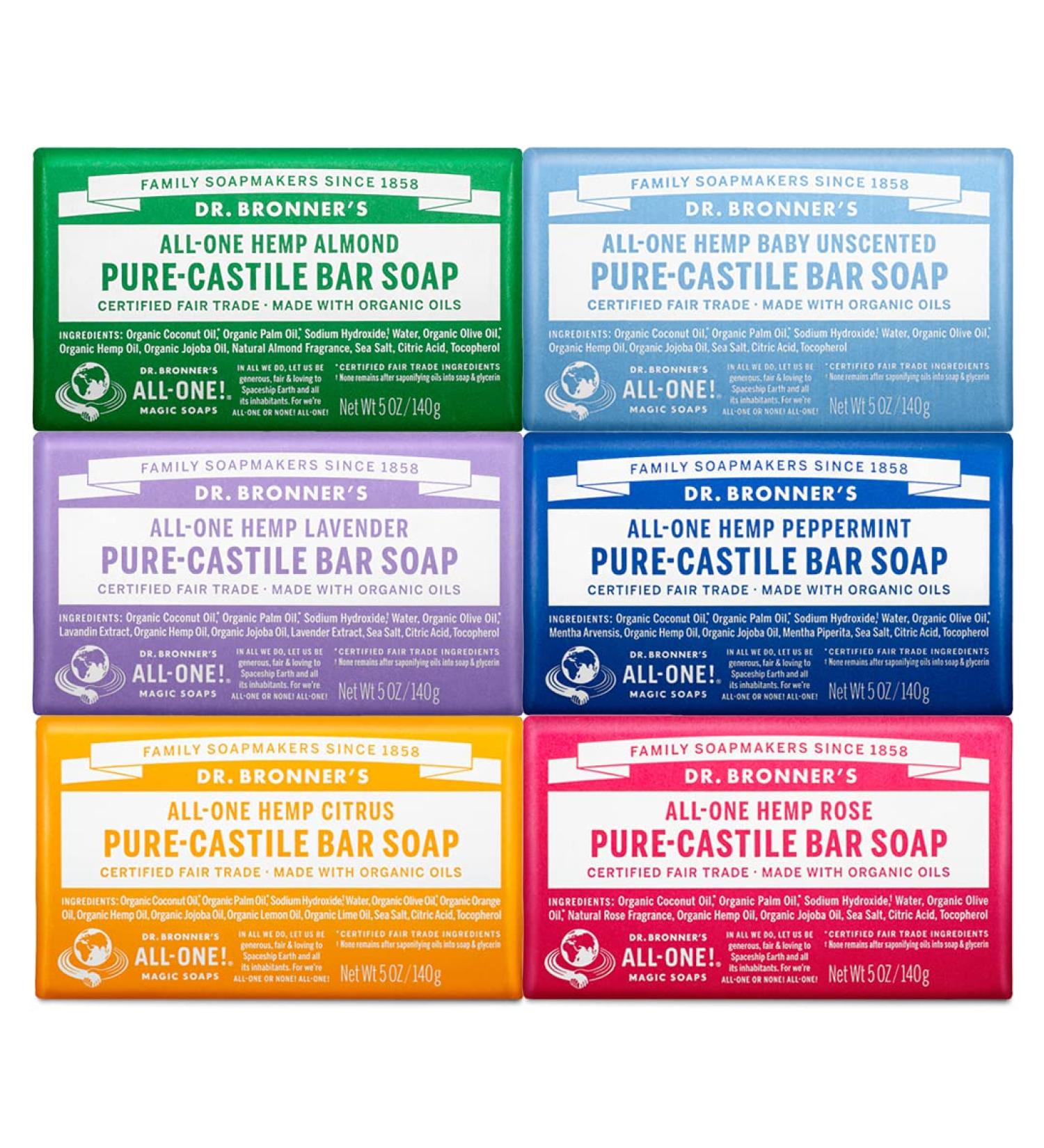 Dr bronner's peppermint bar soap store