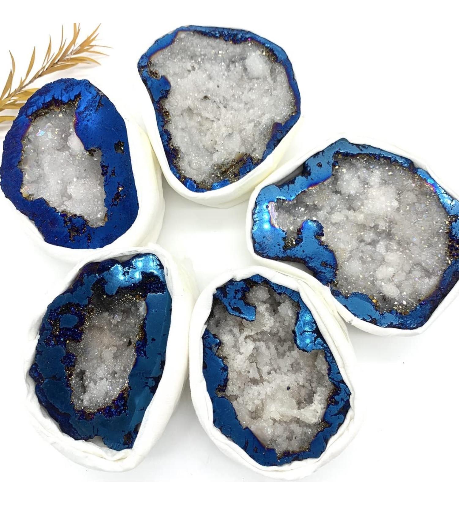 titanium crystal geode