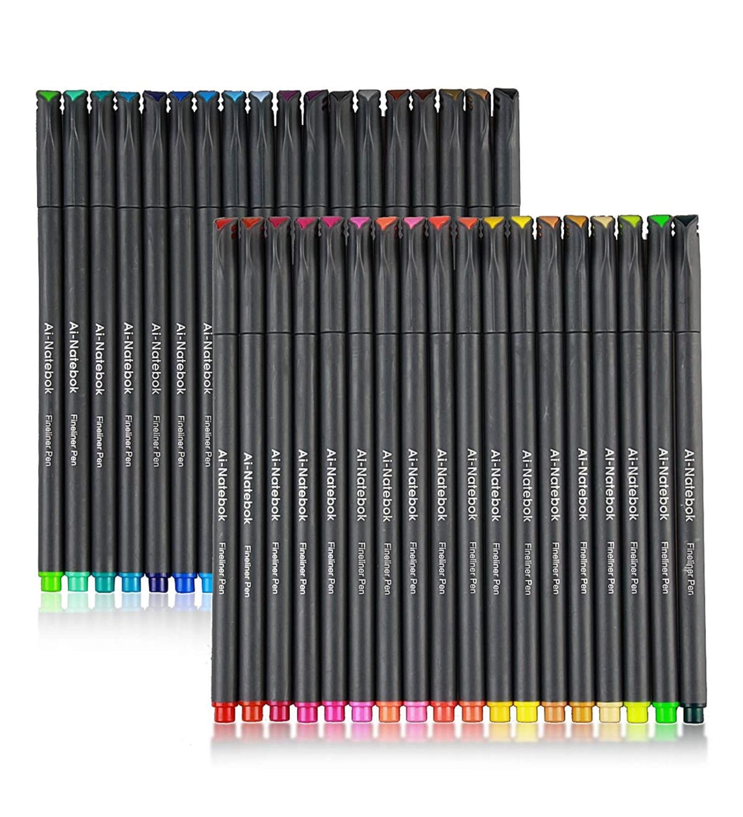 Aesthetic Journaling Supplies DIVERSEBEE No Bleed Bible Pens - 8 Color ...