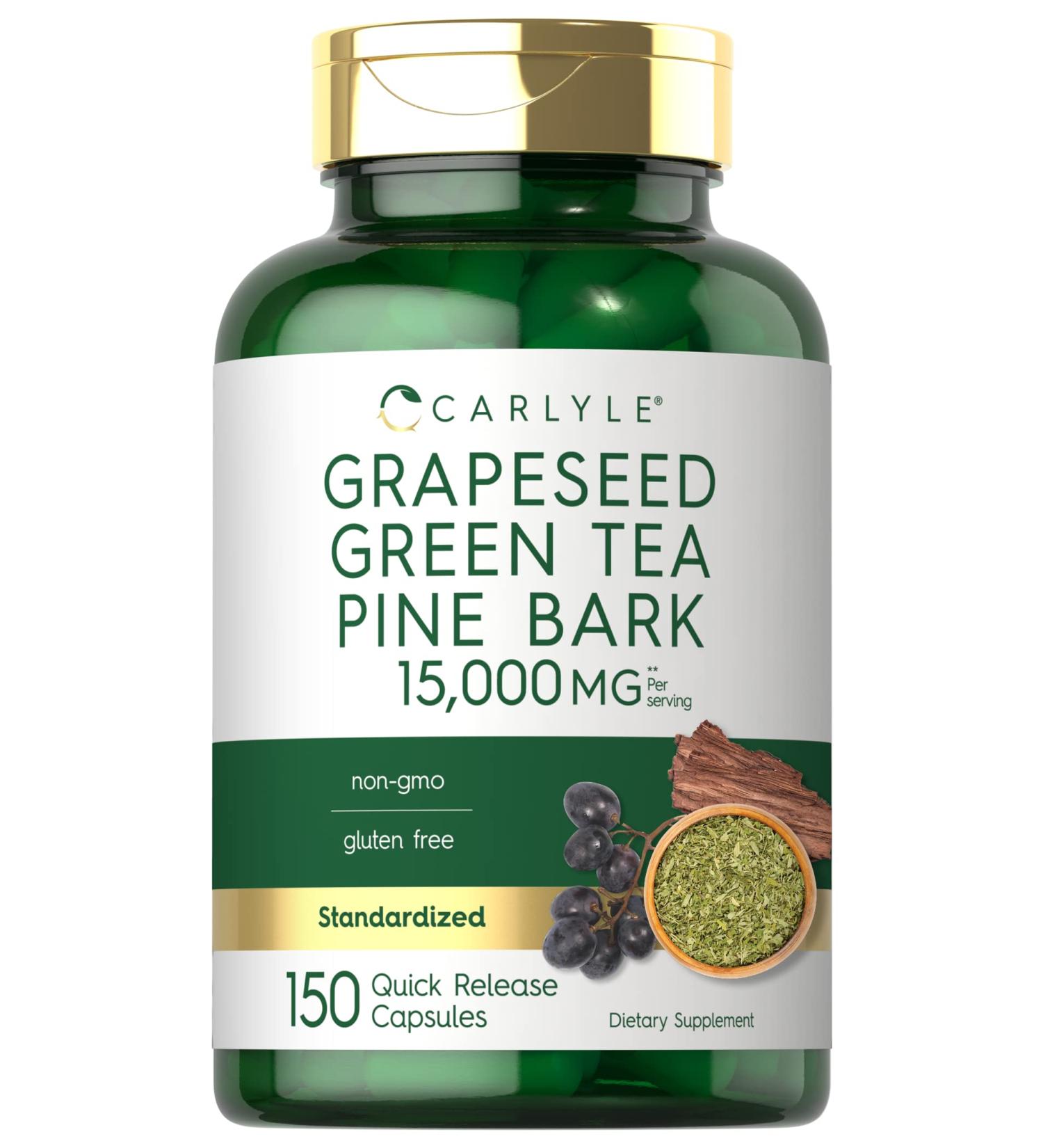 Grapeseed Oil For Skin Carlyle Grape Seed Extract Capsules – 24,000 Mg ...