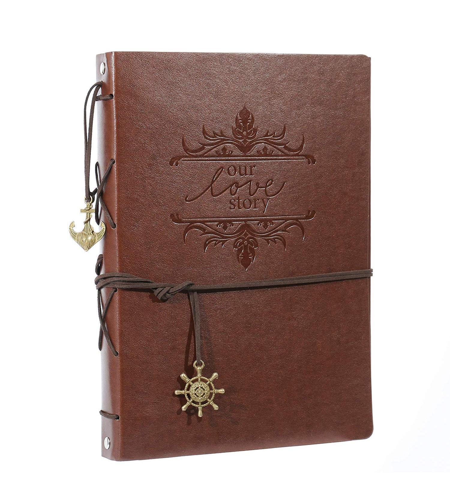 Leather scrapbook store