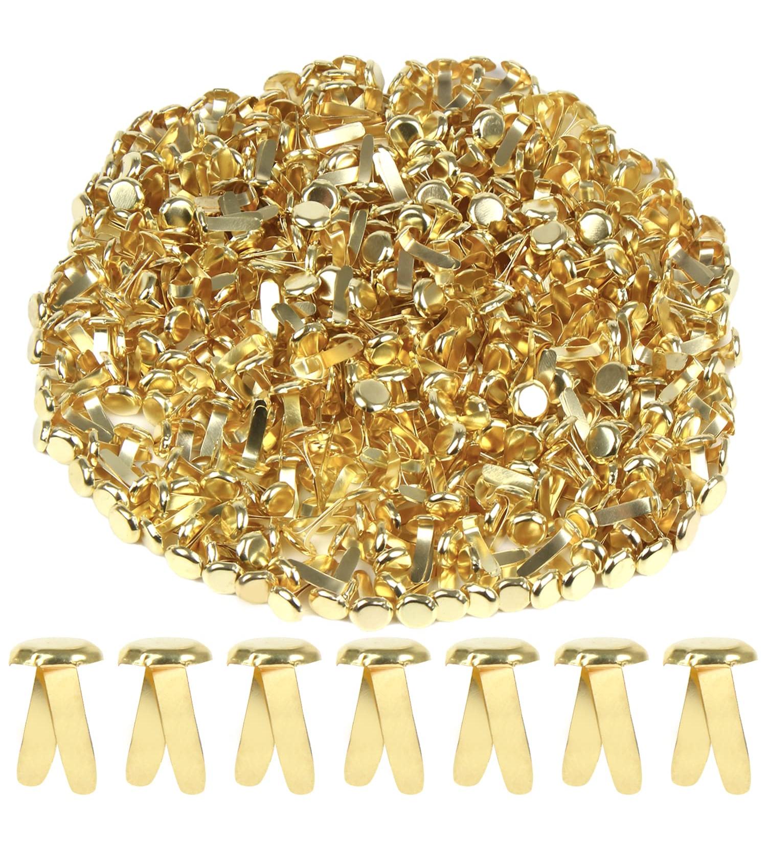 Brads Paper Fasteners PATIKIL 8 X 10 Mm Brads For Paper Crafts, 100 Pcs ...