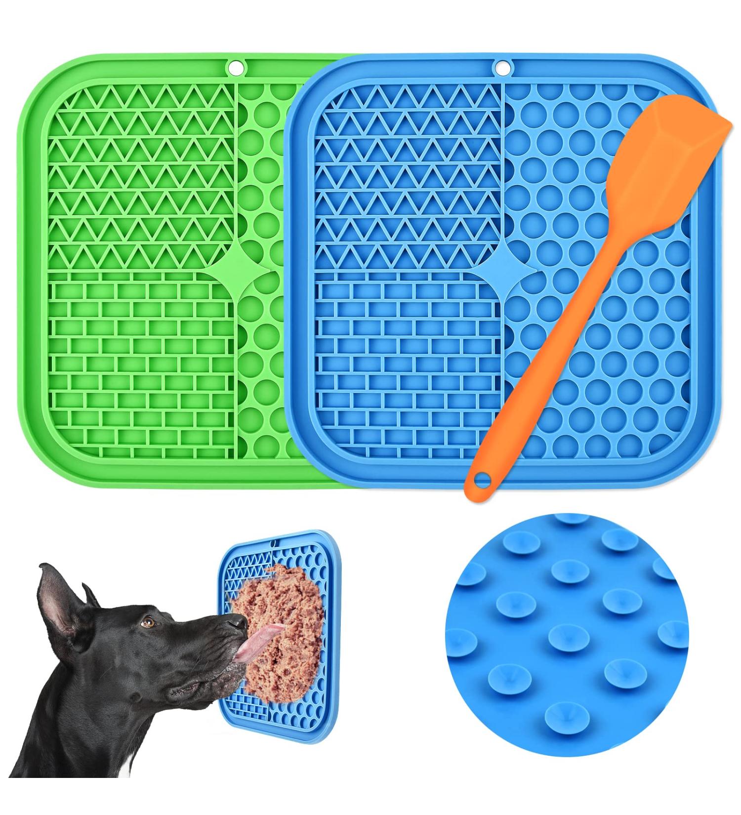 Dog licking mats store