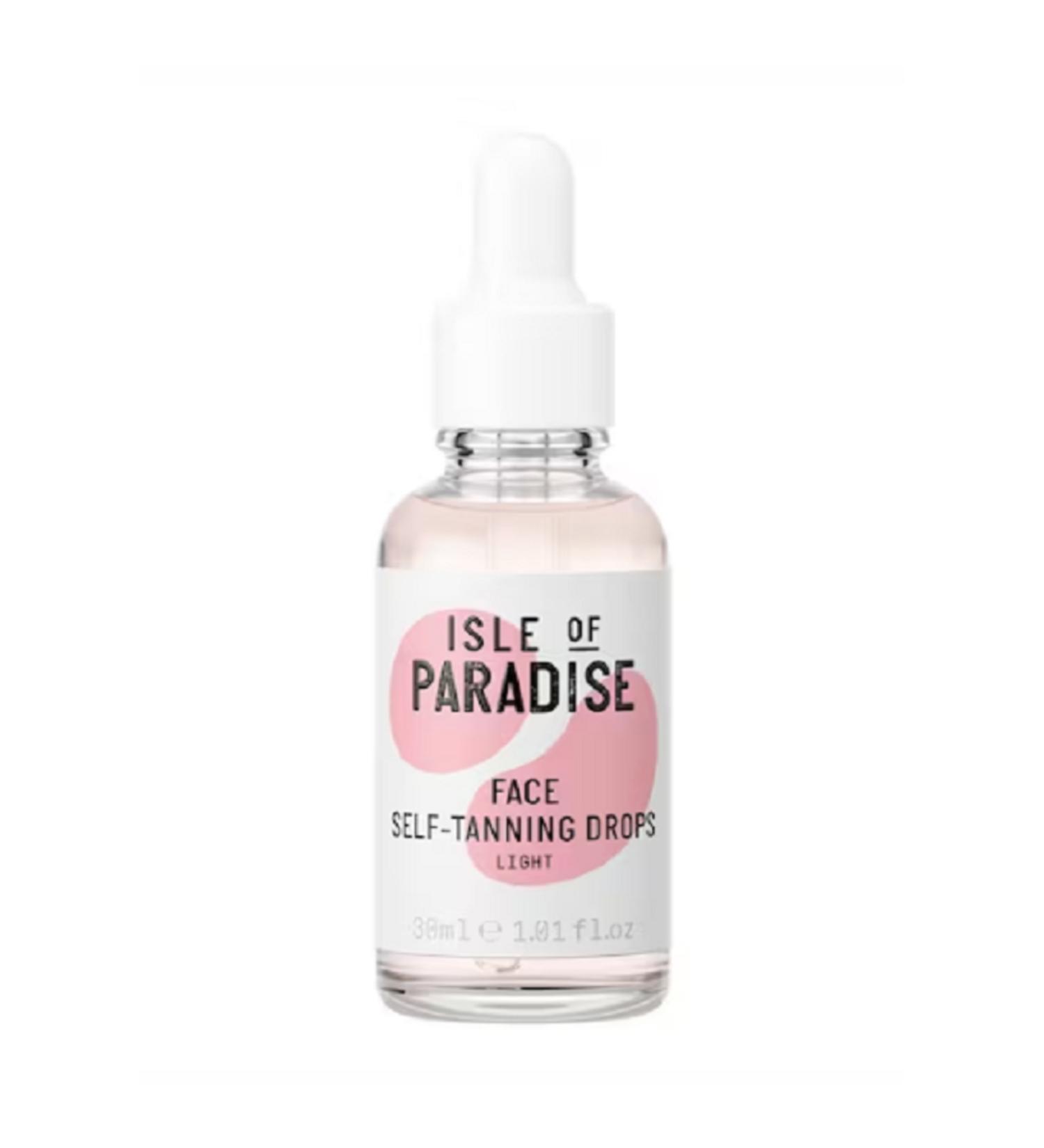 Isle Of Paradise Self Tanning Drops Light Bronzing Drops that Control ...