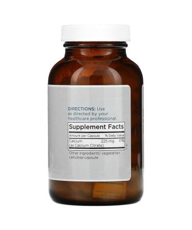 Metabolic Maintenance CalCitrate 225 mg - 100 Capsules | Calcium ...