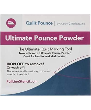 Ultimate Quilt Pounce Pad with Iron-Off Chalk Powder Refill - White ...