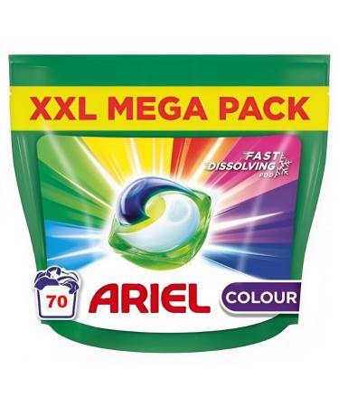 Ariel All-In-One Colour Protect Pods Washing Liquid Laundry Detergent ...