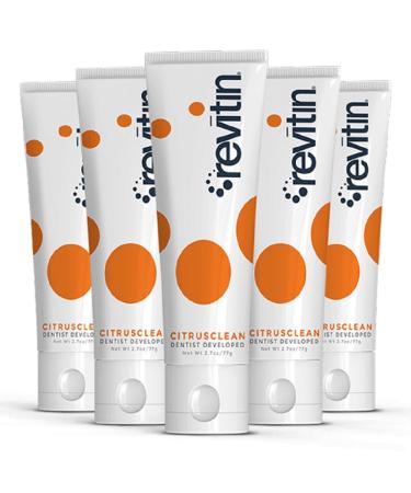 Revitin Natural Toothpaste & Prebiotic Oral Therapy (5 Pack) - Oral ...