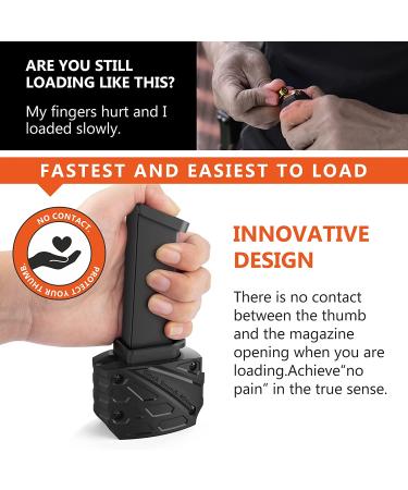 Speed Loader for Glock 9mm/.40 - Ludex Magazine Fits Glock 17, 18, 19 ...