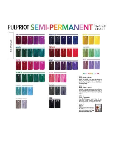 Pulp Riot Fireball Hair Color 4oz - Vibrant Semi-Permanent Dye | Buy ...