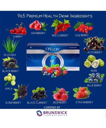 ON & ON 9E5 Drink Concentrate: Highest ORAC Value Immunity Boosting ...