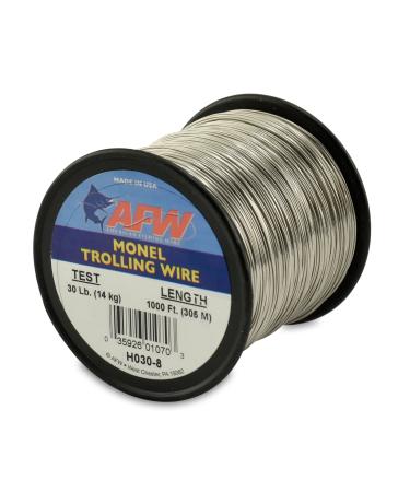 American Fishing Wire Monel Trolling Wire (Single Strand) Bright 300 ...