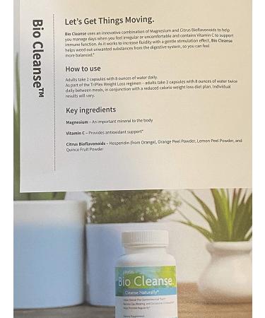Plexus BioCleanse - 180 Capsules | Natural Detox and Cleanse Supplement