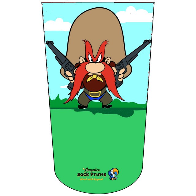 Yosemite Sam V2 3PLY Residual Wound Amputee Sock - Over Shrinker Sock ...