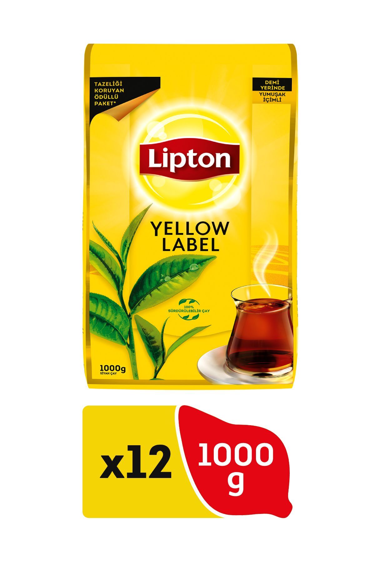 Lipton 12-pack Lipton Yellow Label Tea 1000 Gr. | Buy Now with Express ...