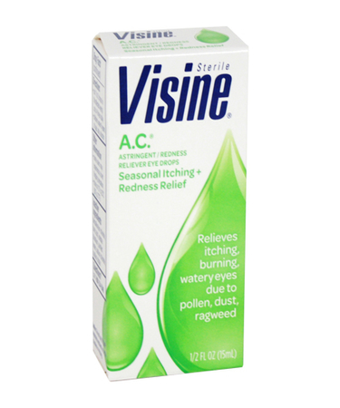 Visine A.C. Astringent Redness Reliever Eye Drops - 0.5 fl oz | Fast ...