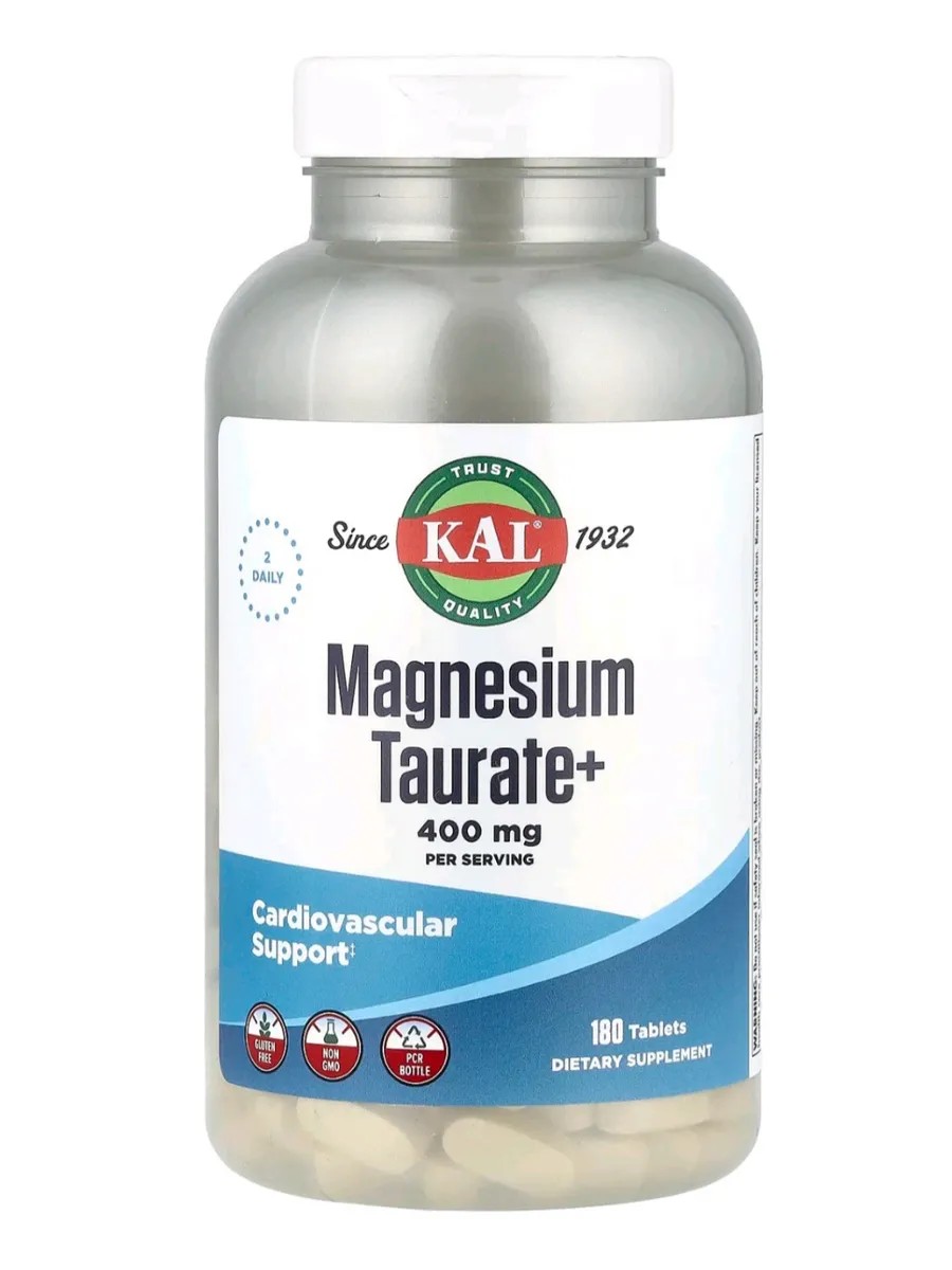 KAL Taurat magnesium plus vitamin B6 180 tablets | Buy Now with Express ...